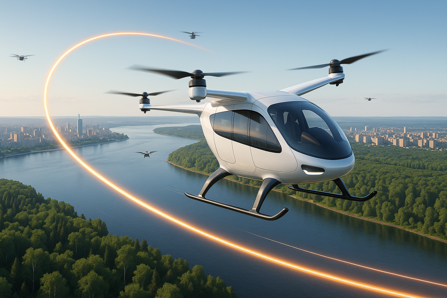 Unmanned Air Taxi Trials Begin in Samara Region